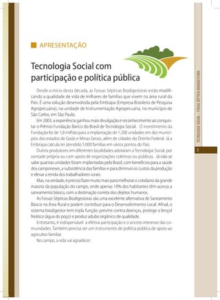 Cartilha fossas septicas biodigestoras | PDF