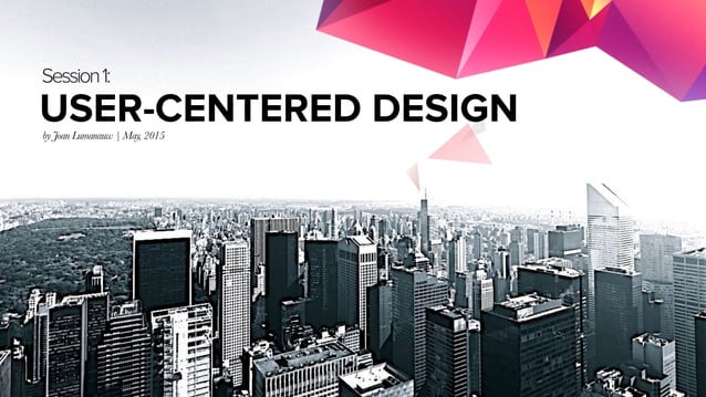UX Lesson 1: User Centered Design | PDF