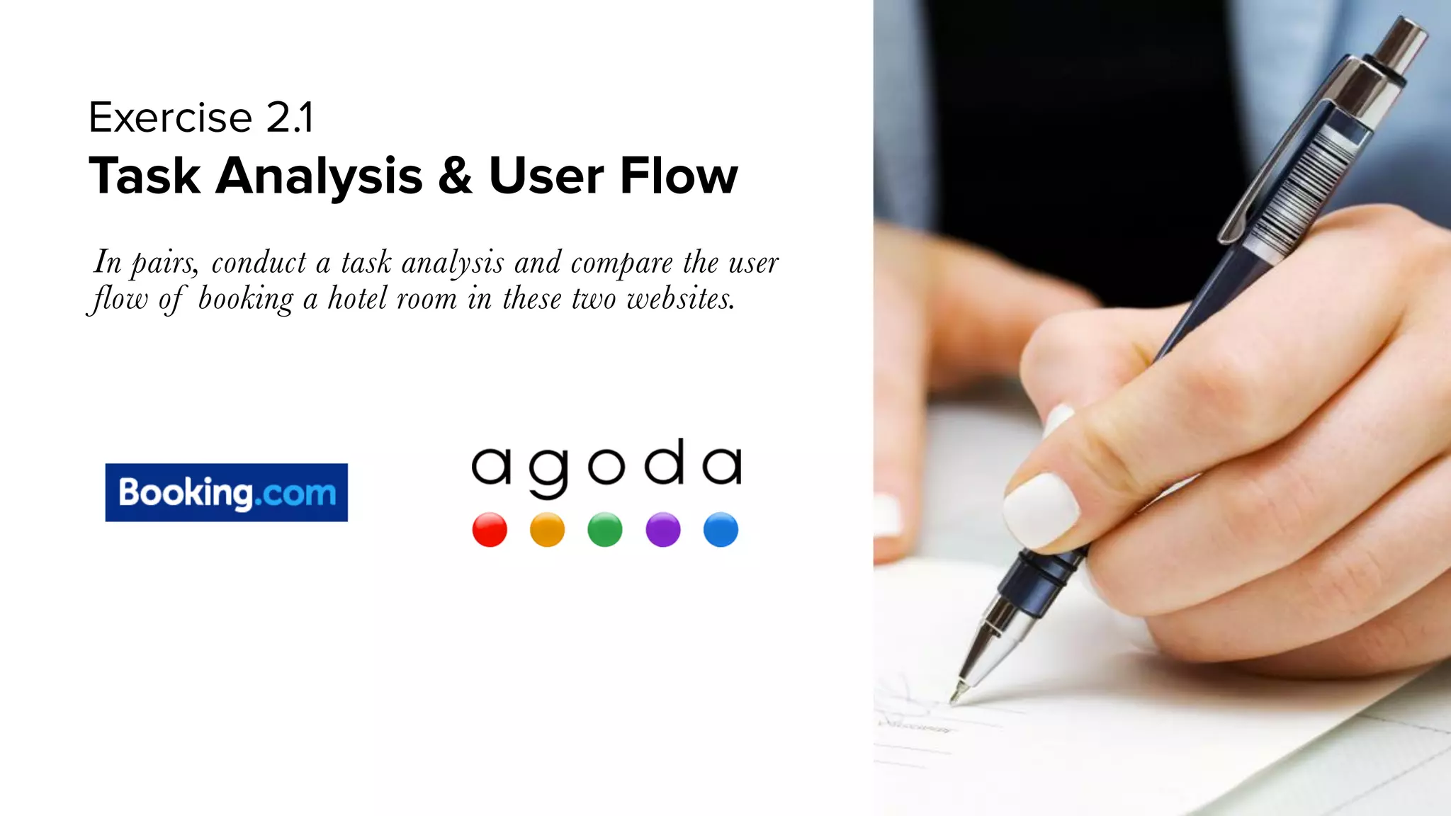 UX Lesson 4: Task & Feature Analysis | PPT
