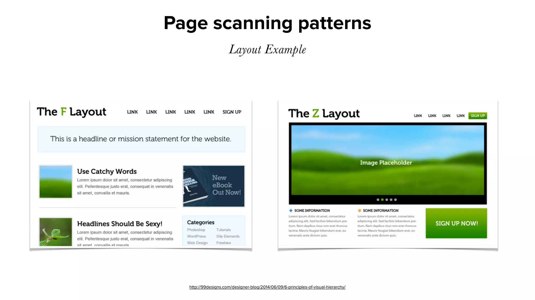 UX Lesson 6: Visual Hierarchy | PDF | Web Design and HTML | Internet