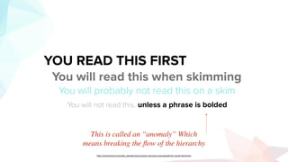 UX Lesson 6: Visual Hierarchy | PDF | Web Design and HTML | Internet