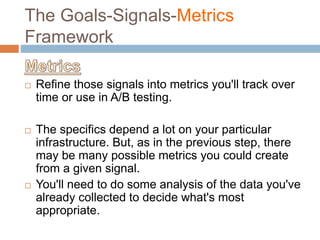 Google HEART UX metrics framework | PPT