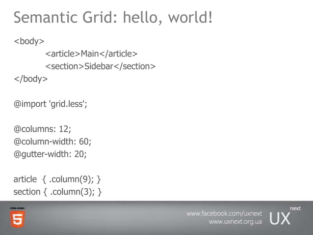 Semantic Grid. Layout of the future | PPT