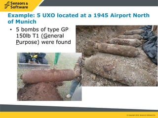 GPR Military application | Finding Buried UXO | PPT