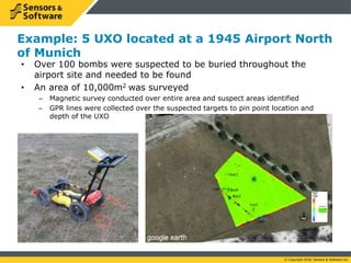 Ground Penetrating Radar (GPR) | Military | UXO | PPTX | Geology | Science