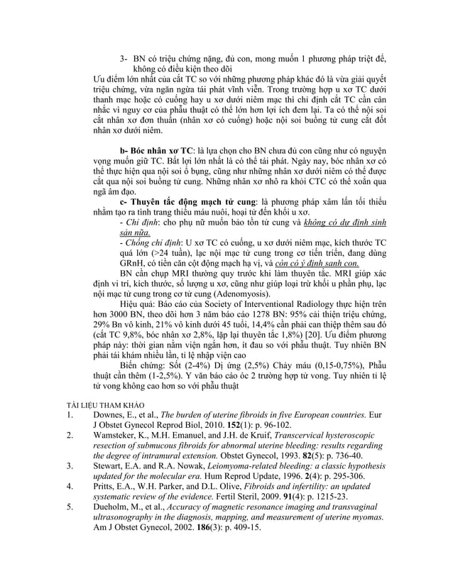 U XƠ TỬ CUNG | PDF