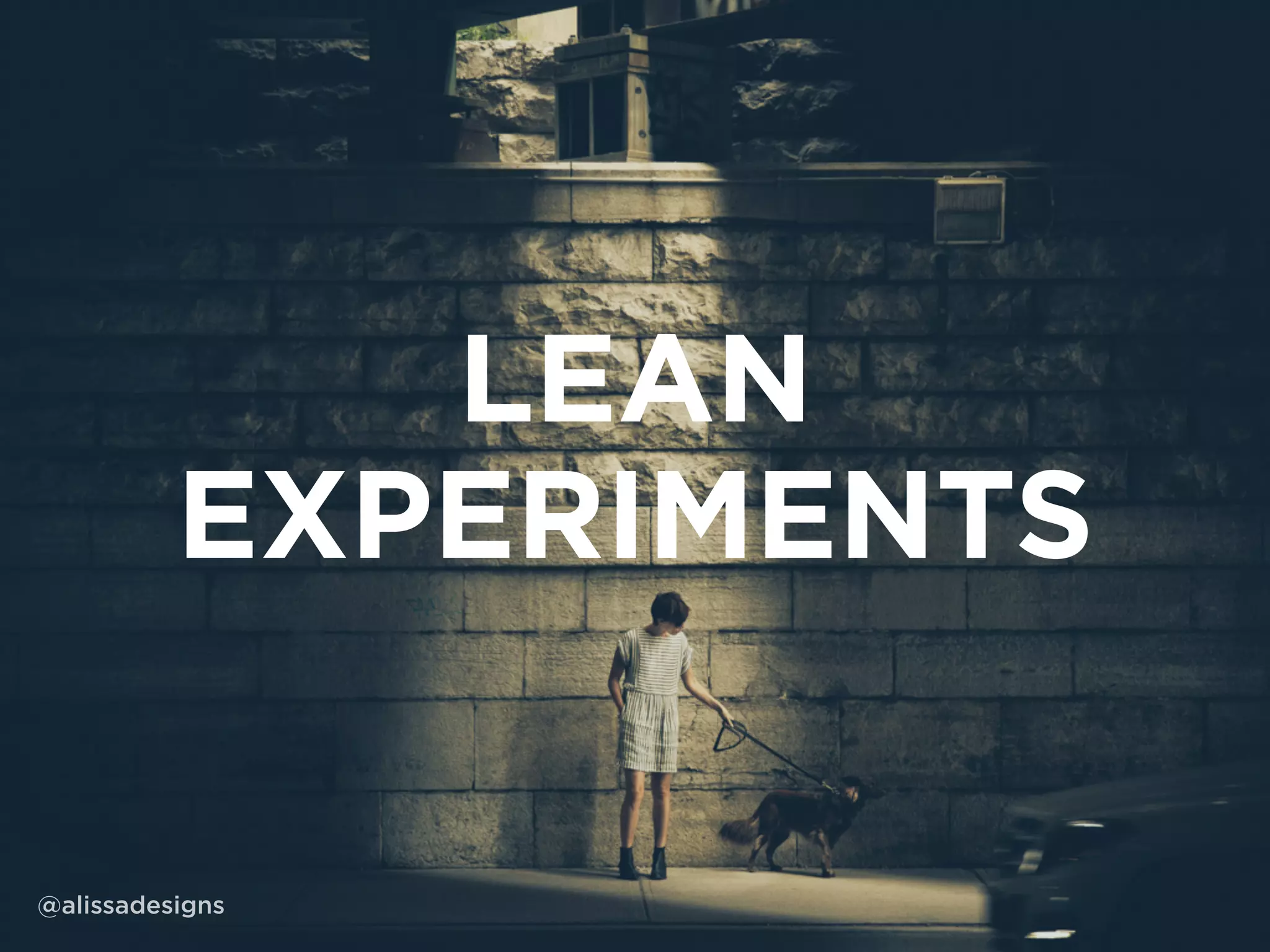 Coaching Lean Experiments in an Agile World