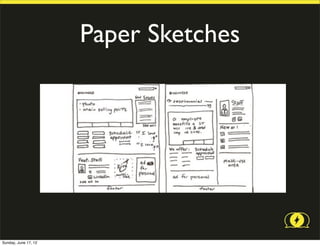 Ux paper prototyping | PDF