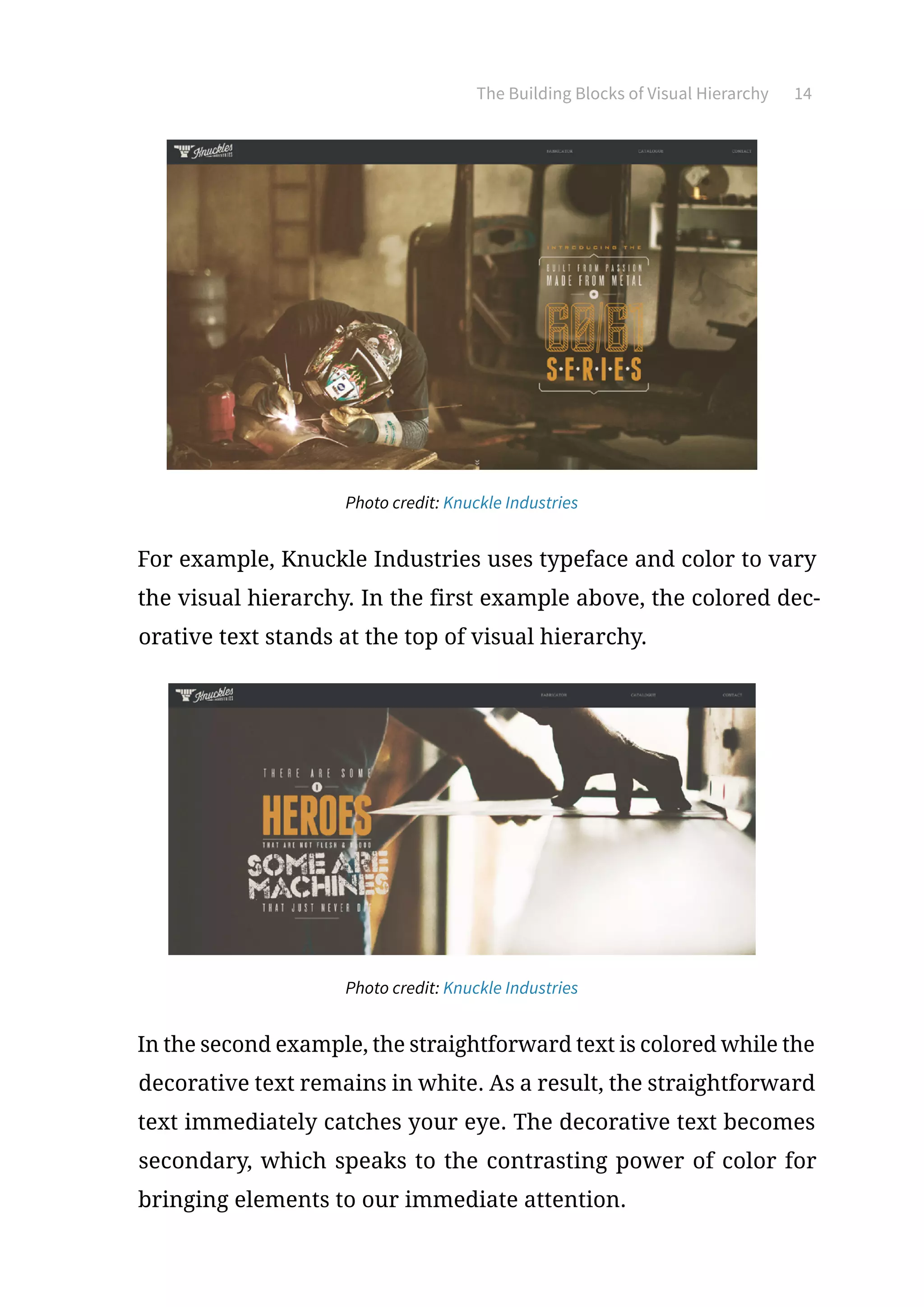 The building blocks of visual hierarchy | PDF