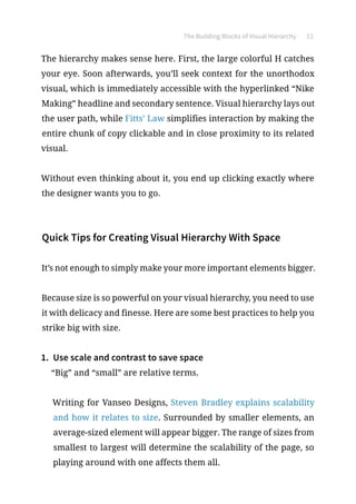 The building blocks of visual hierarchy | PDF
