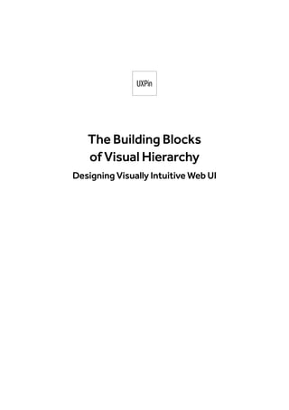 The building blocks of visual hierarchy | PDF