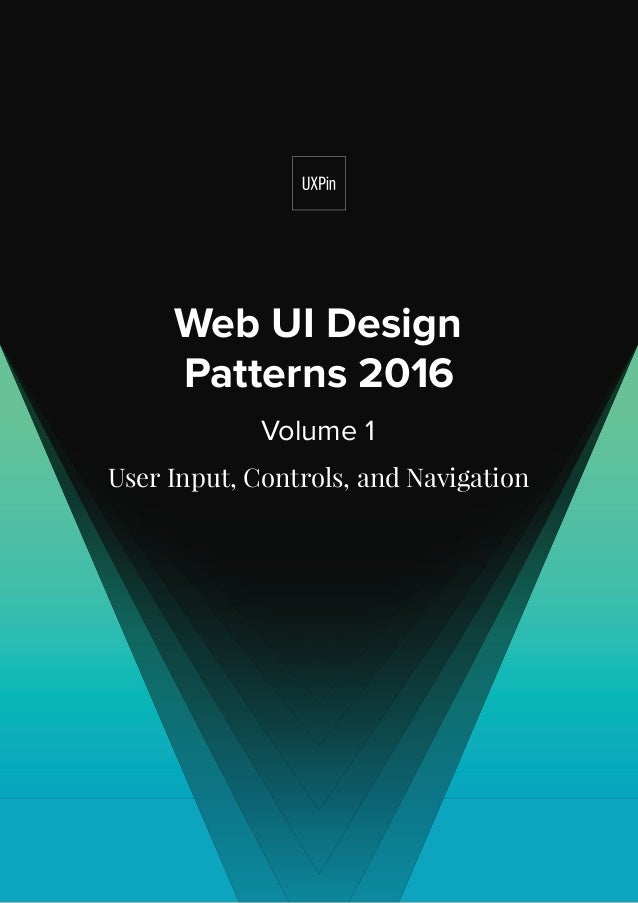 UI Design Patterns for the Web, Part 1