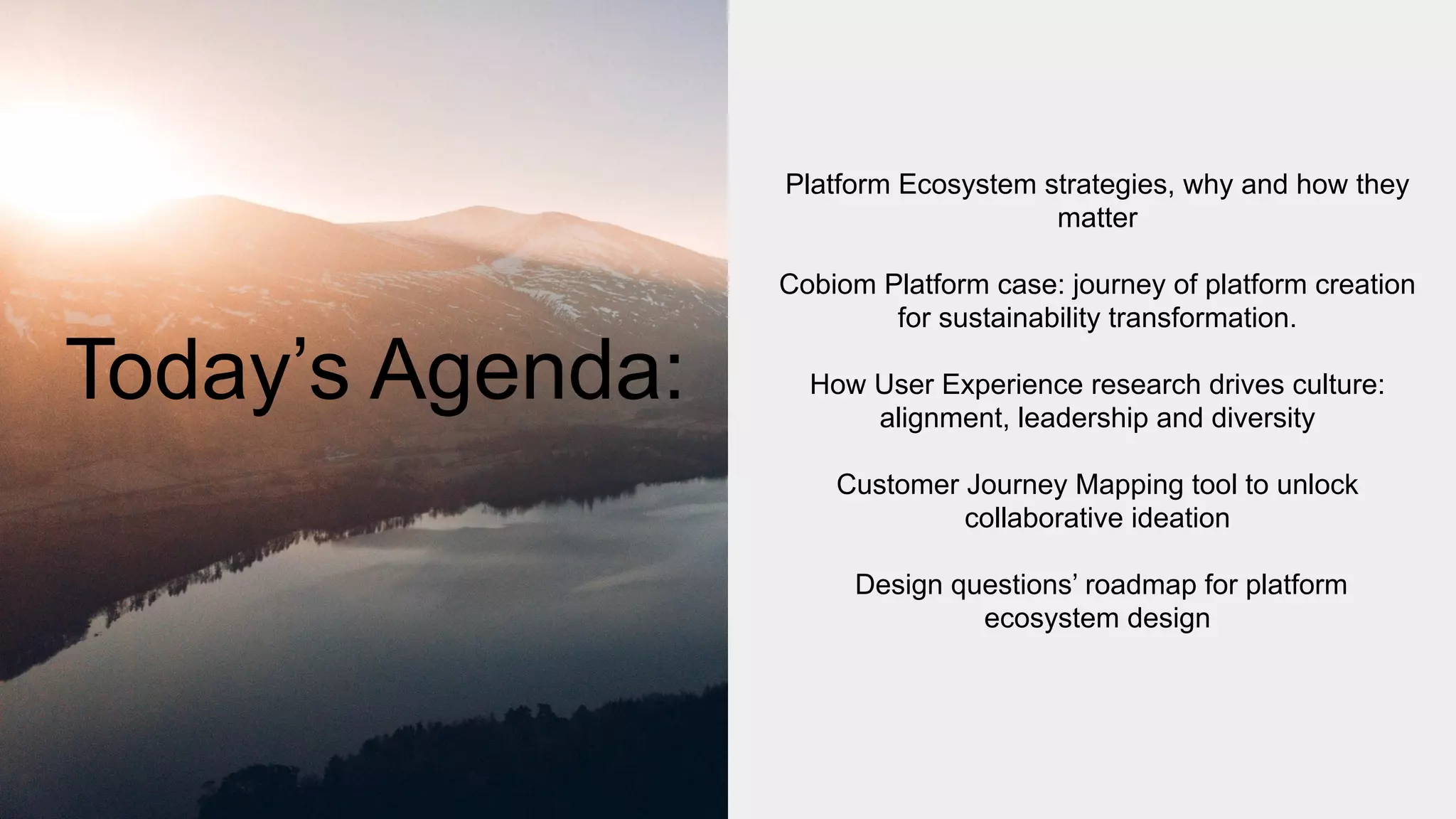 UX Research & Platform Ecosystem Design - Archetypes in Sustainability ...