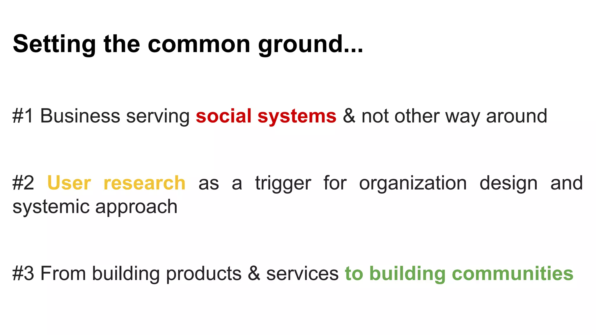 UX Research & Platform Ecosystem Design - Archetypes in Sustainability ...