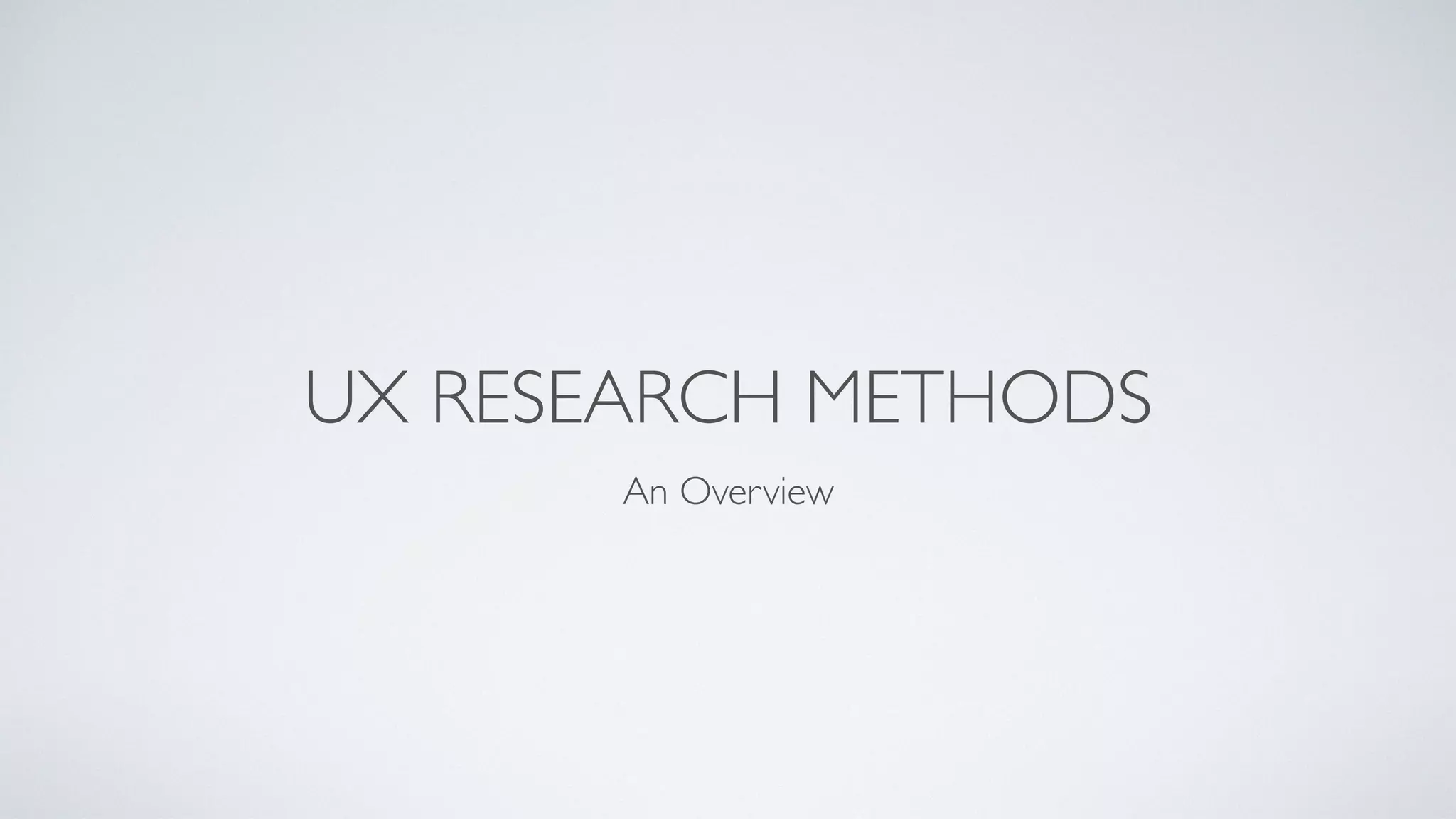 UX Research - Overview | PDF | Internet for Beginners | Internet