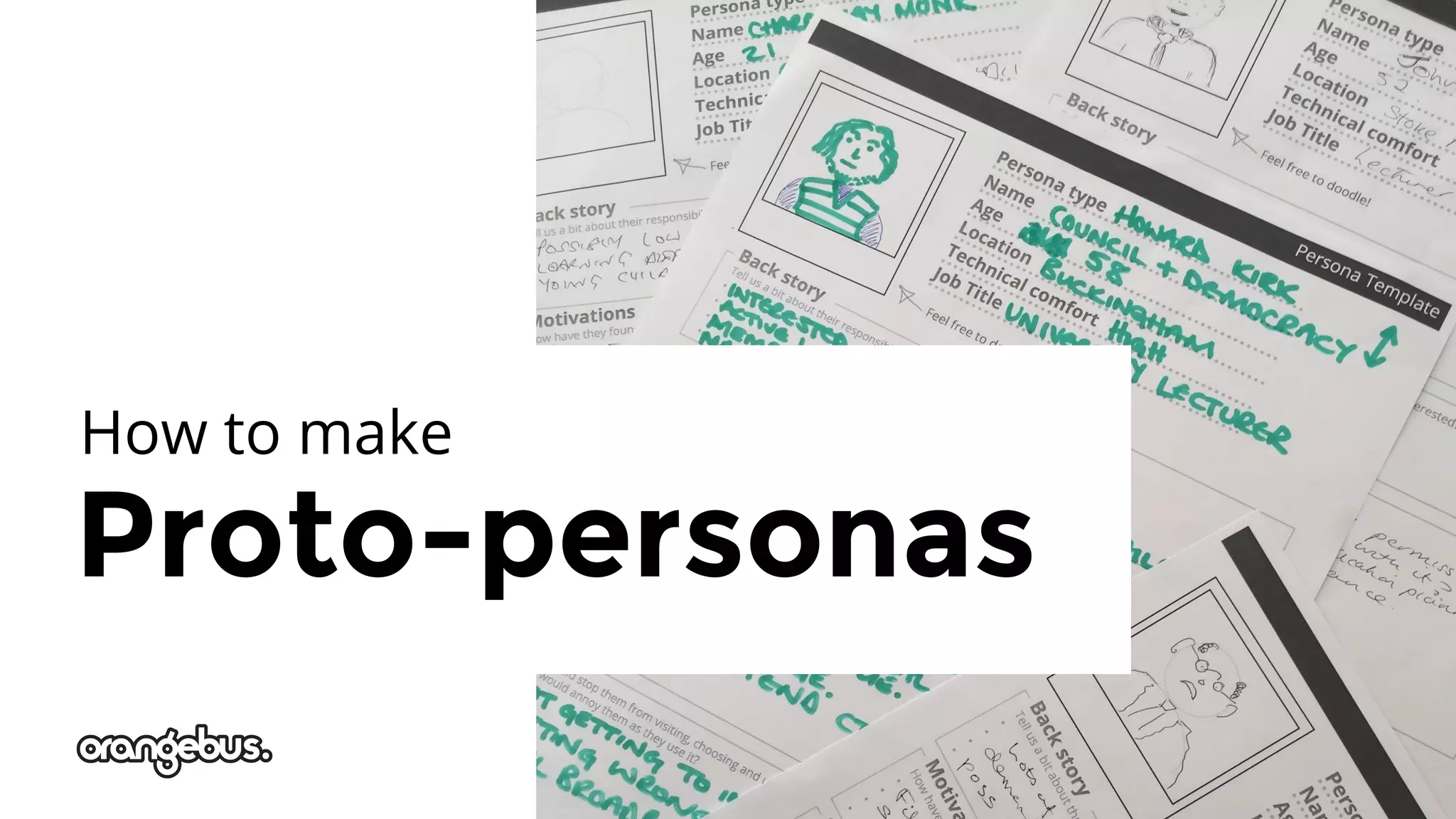 Proto-persona workshop UX Scotland 2016 | PDF | Technology & Computing