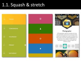 [UX Series] 6 - Animation principles | PPTX