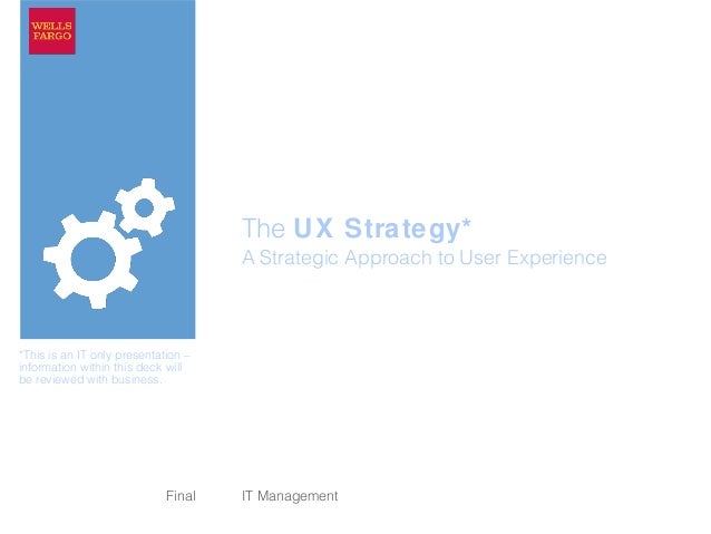Ux strategy
