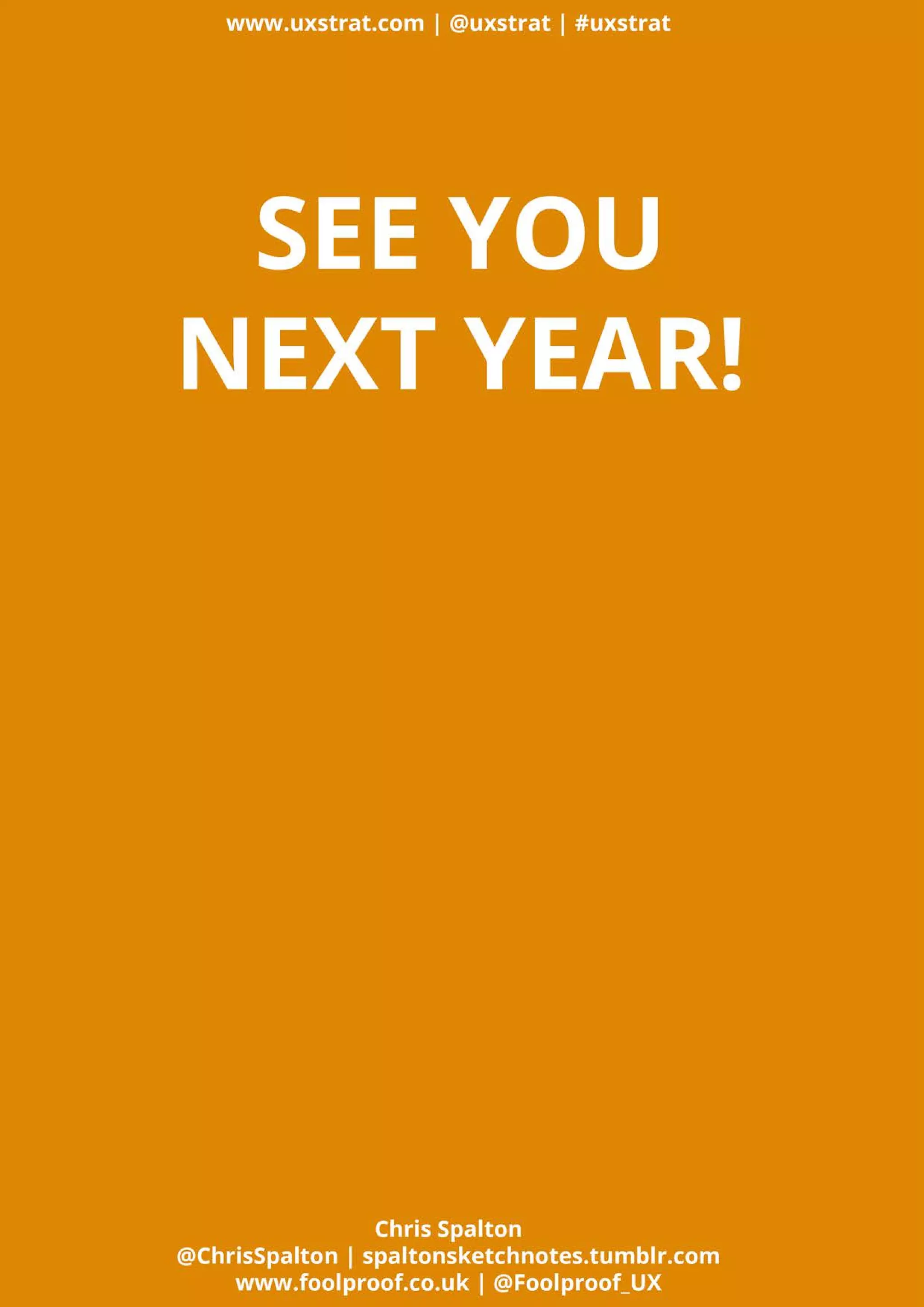 UX STRAT USA: Presentation Sketchnotes by Chris Spalton of Foolproof UK ...