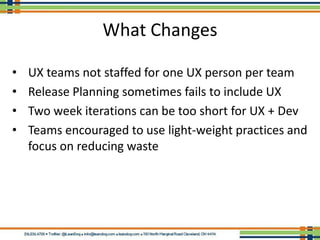 Agile & UX What changes and other C.R.A.P. | PPTX | Web Development ...