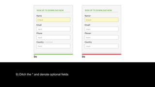 Ux tips for creating user friendly forms | PPT