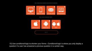 Ux tips for creating user friendly forms | PPT