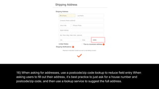 Ux tips for creating user friendly forms | PPT