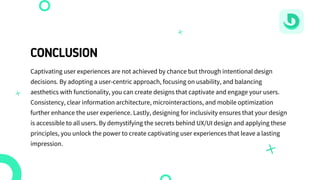 UX/UI Decoded: Demystifying the Secrets Behind Captivating User ...