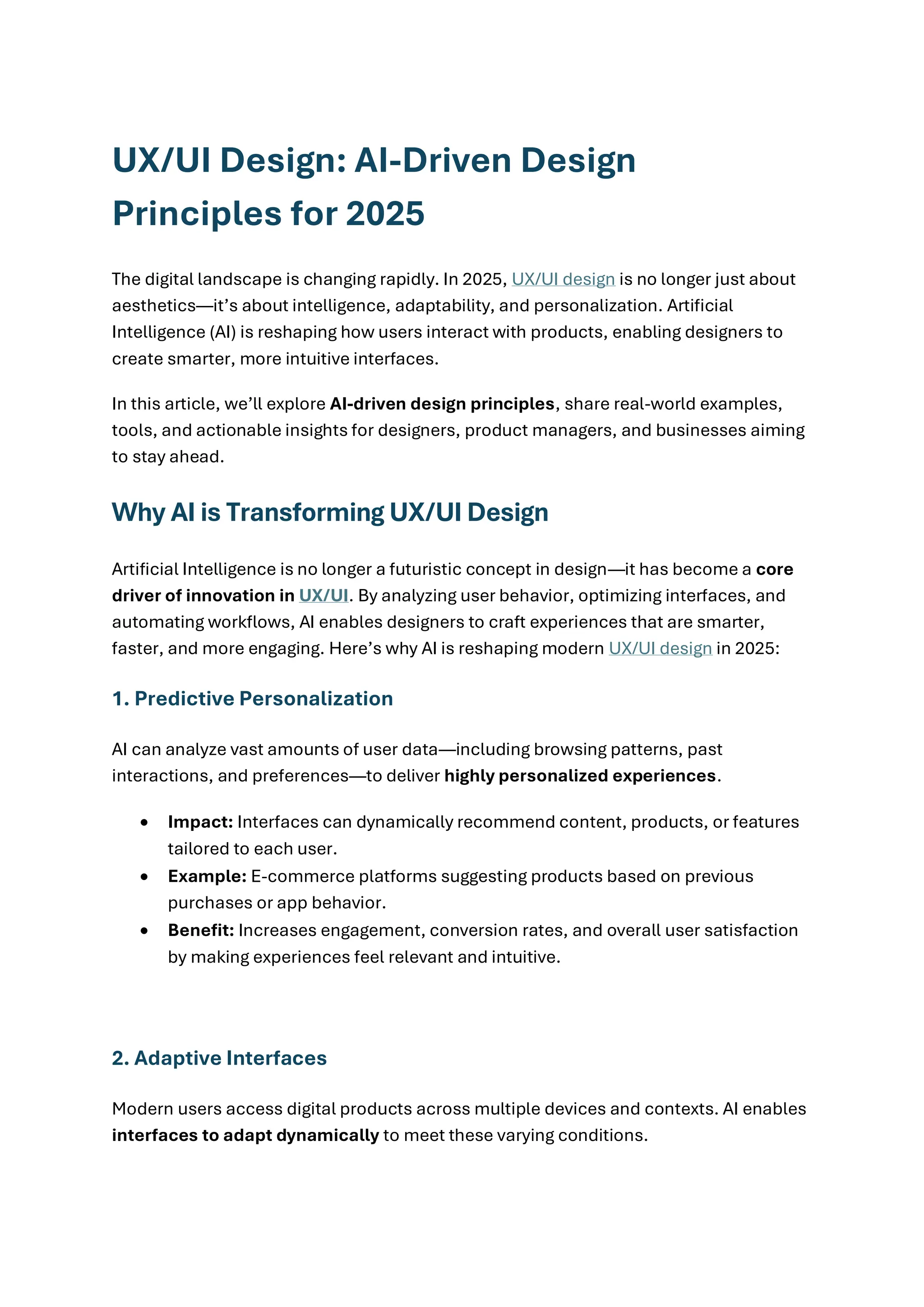 UXUI Design AI-Driven Design Principles for 2025.pdf