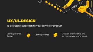UX/UI design for web and mobile | PPT