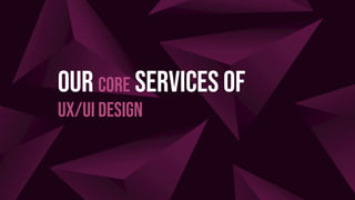 Ux/ui Design Solution Services | PPT