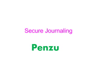 penzu | PPTX