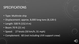 uxv Combatant, UK - Royal Navy's Warship Concept of 21st Century | PPTX