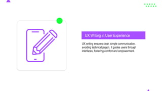 UX Writing: How to Boost User Experience With UX Copies | PPTX