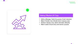 UX Writing: How to Boost User Experience With UX Copies | PPTX
