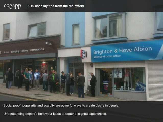 Cogapp's World Usability Day Slides | PPT