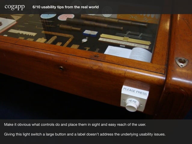 Cogapp's World Usability Day Slides | PPT