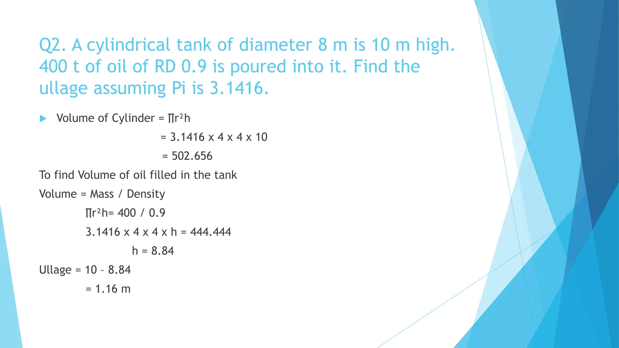 Marine BASICS of physics with example prblems | PPTX
