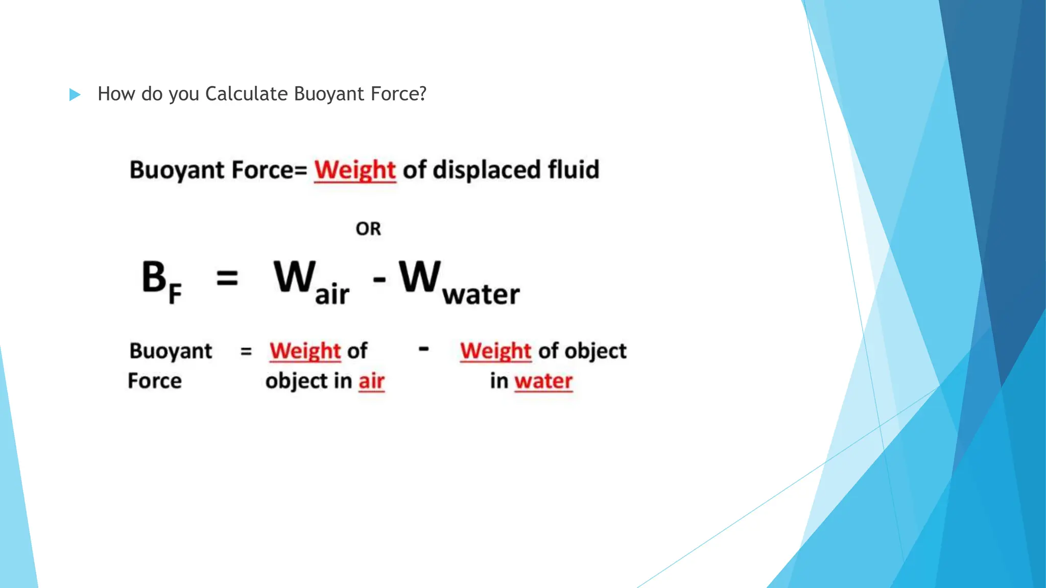 Marine BASICS of physics with example prblems | PPTX