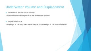 Marine BASICS of physics with example prblems | PPTX