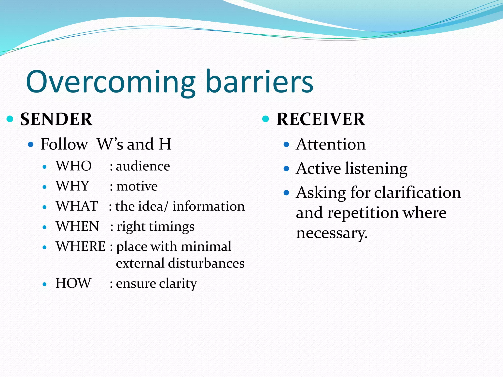 2.barriers in communication | PPT