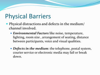 2.barriers in communication | PPT