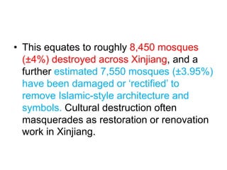 Uyghur mosques ppt | PPTX