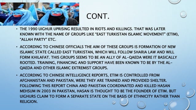 Uyghur's movement and development of an institution | PPT