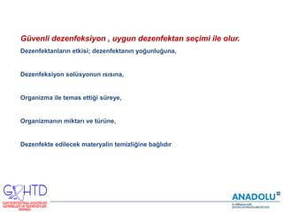 Uygun dezenfektan secimi nasil olmalidir | PPT
