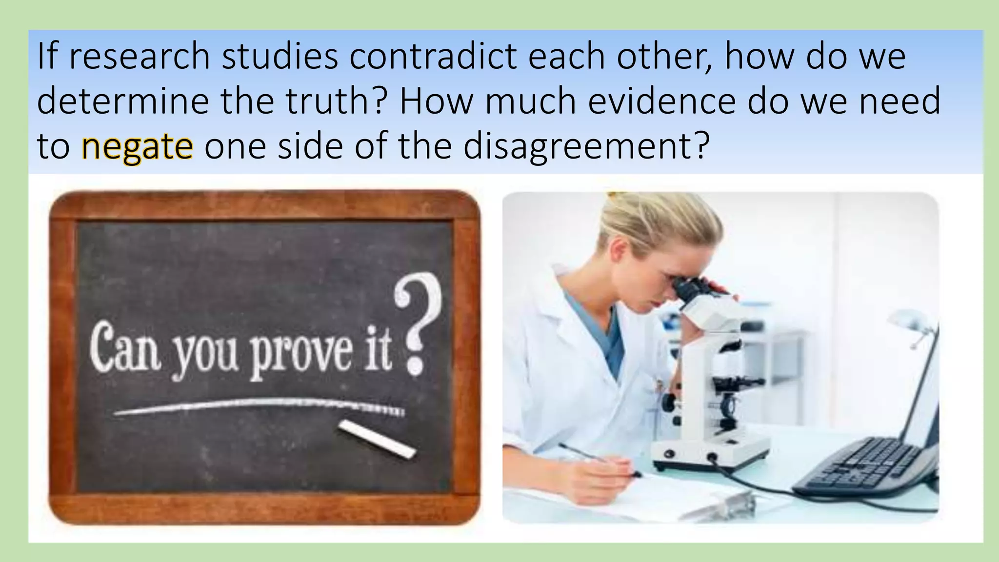 What is evidence | PPTX