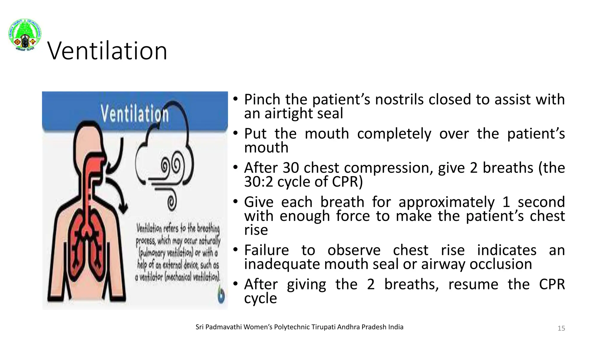 Cardio Pulmonary Resuscitation - CPR HandsTraining | PPTX