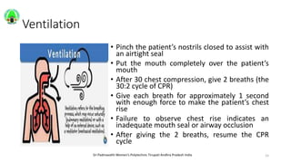 Cardio Pulmonary Resuscitation - CPR HandsTraining | PPT