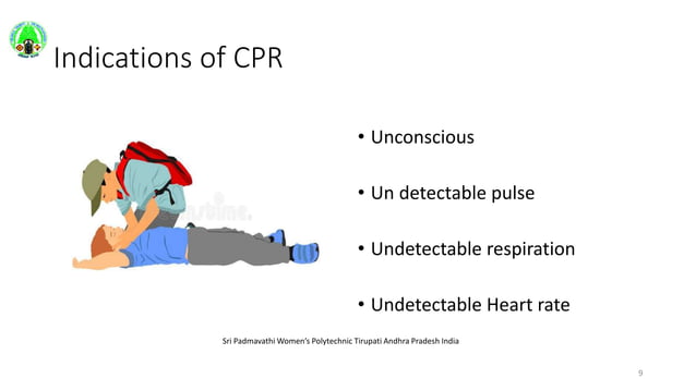 Cardio Pulmonary Resuscitation - CPR HandsTraining | PPT