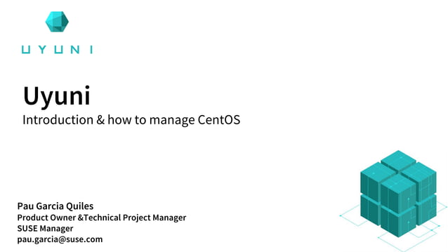 Uyuni - Introduction and how to manage CentOS | PDF